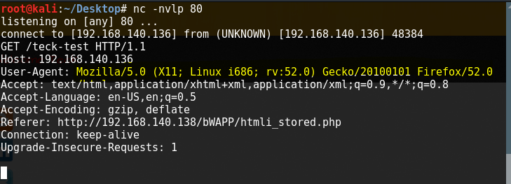 Html Injection Stored Blog · Teckk2